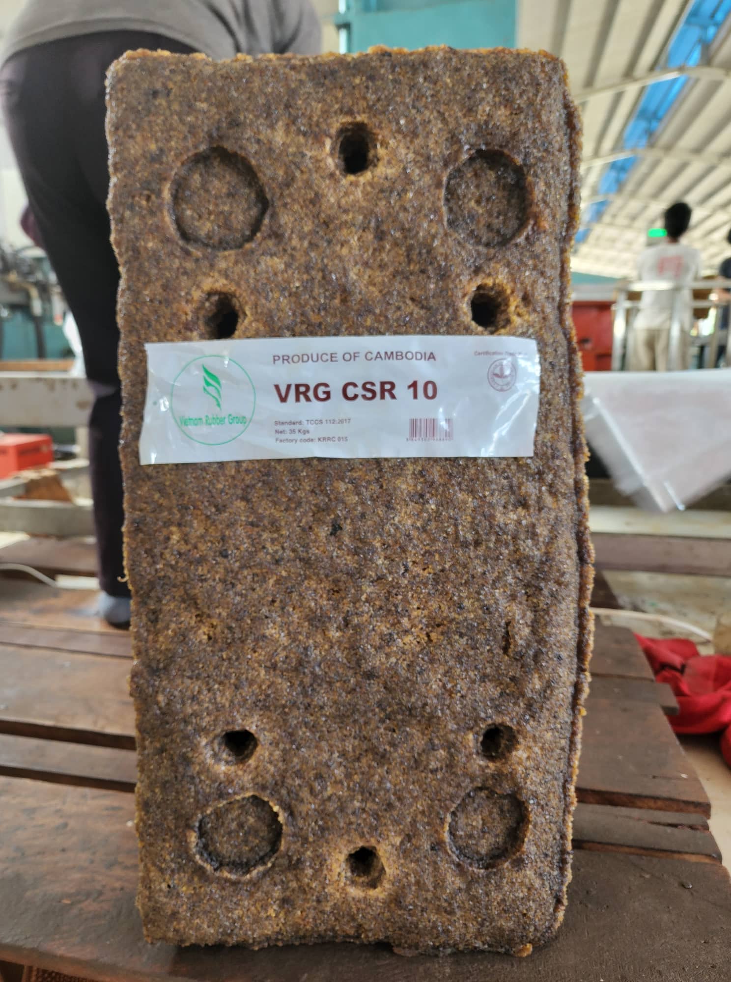 Cao Su Thiên Nhiên Dạng Khối CSR 10